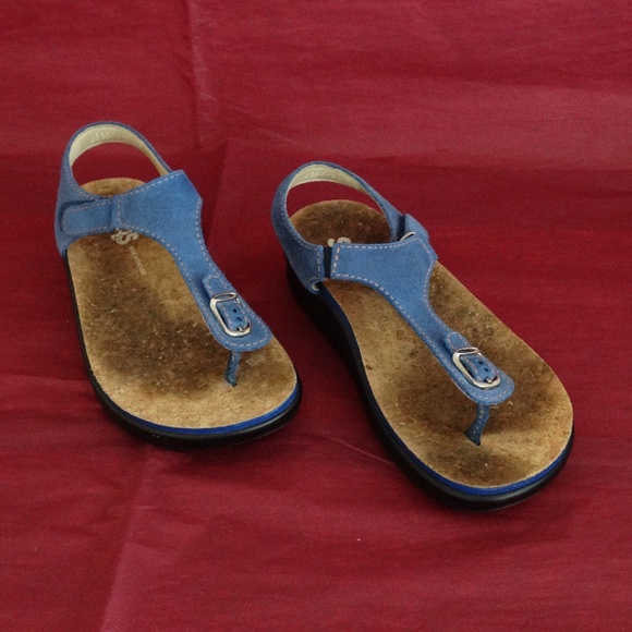 SAS | Shoes | Sas Marina Blue Sandals Size 4 | Poshmark